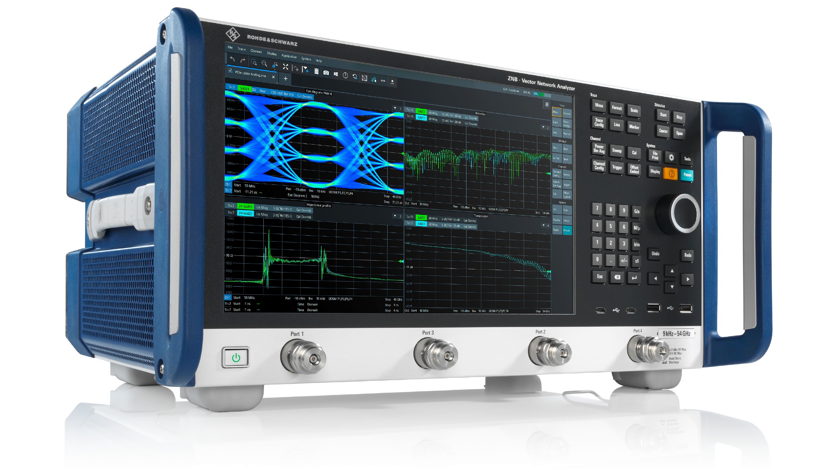 Rohde & Schwarz announces new frequency models up to 54 GHz for R&S ZNB3000 vector network ...