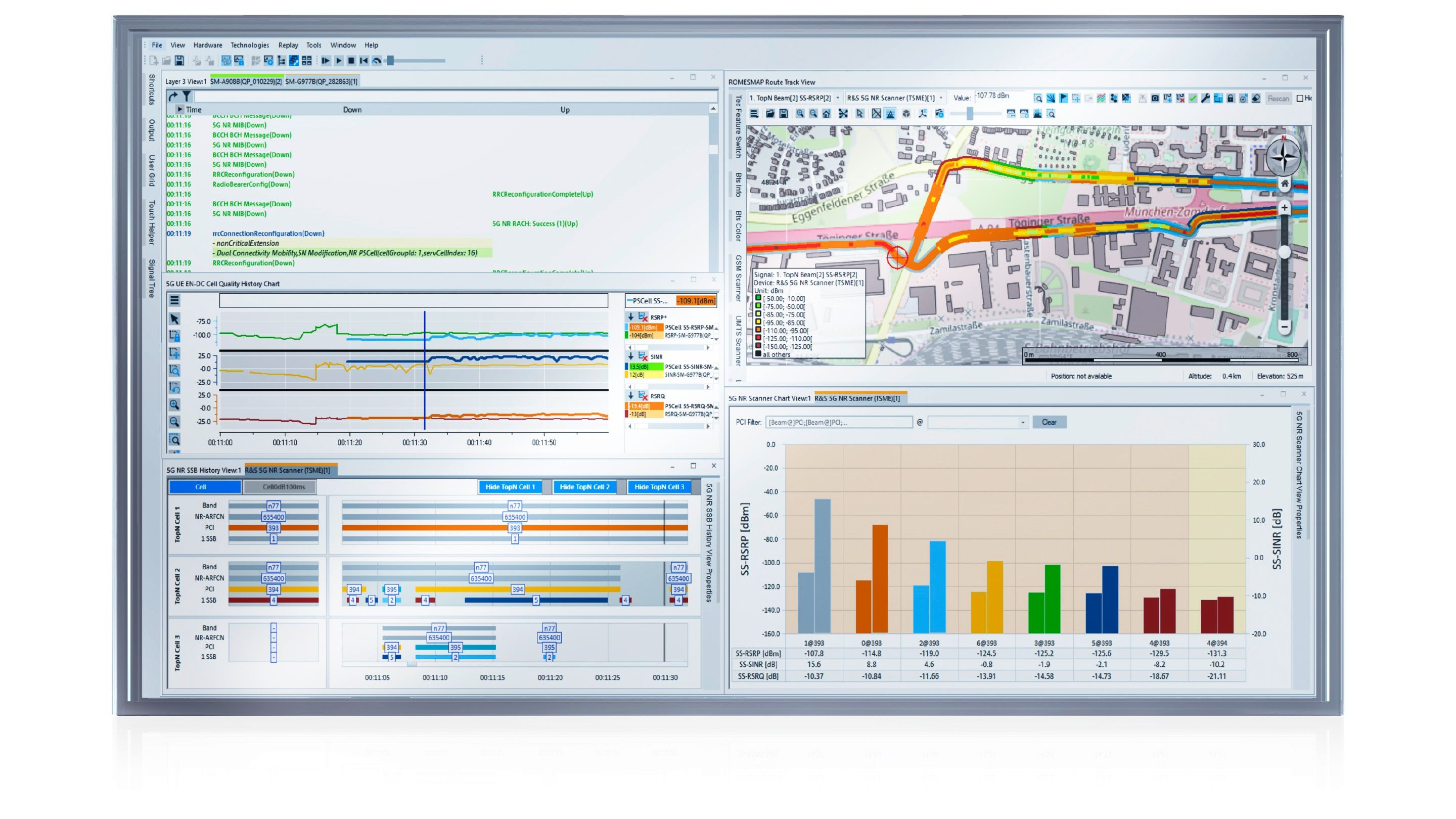 R&S®ROMES4 Drive test software | Rohde & Schwarz