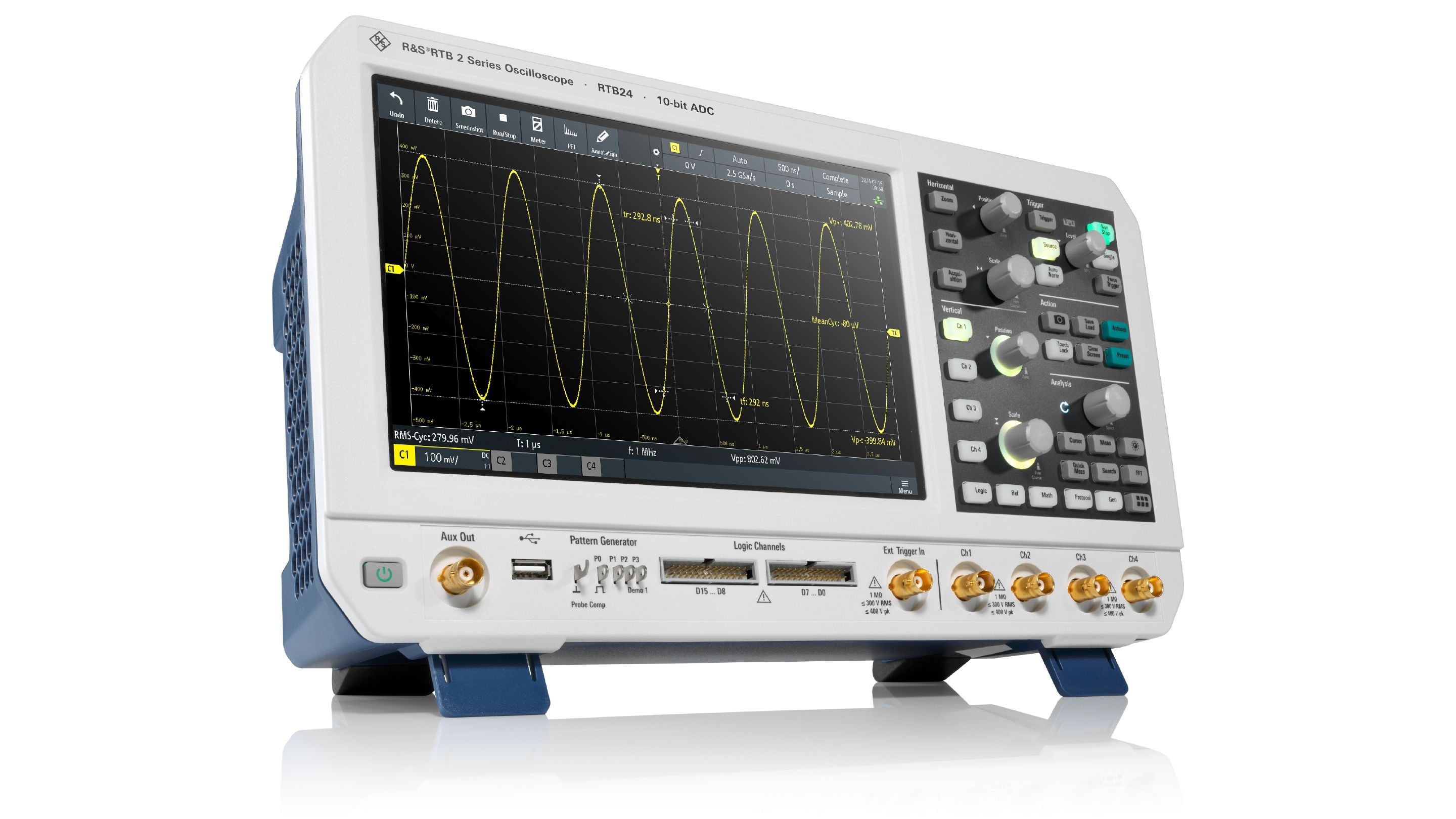 Rohde & Schwarz presents the R&S RTB 2, a new entry level oscilloscope ...