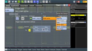 UART/RS232 oscilloscope software | Rohde & Schwarz