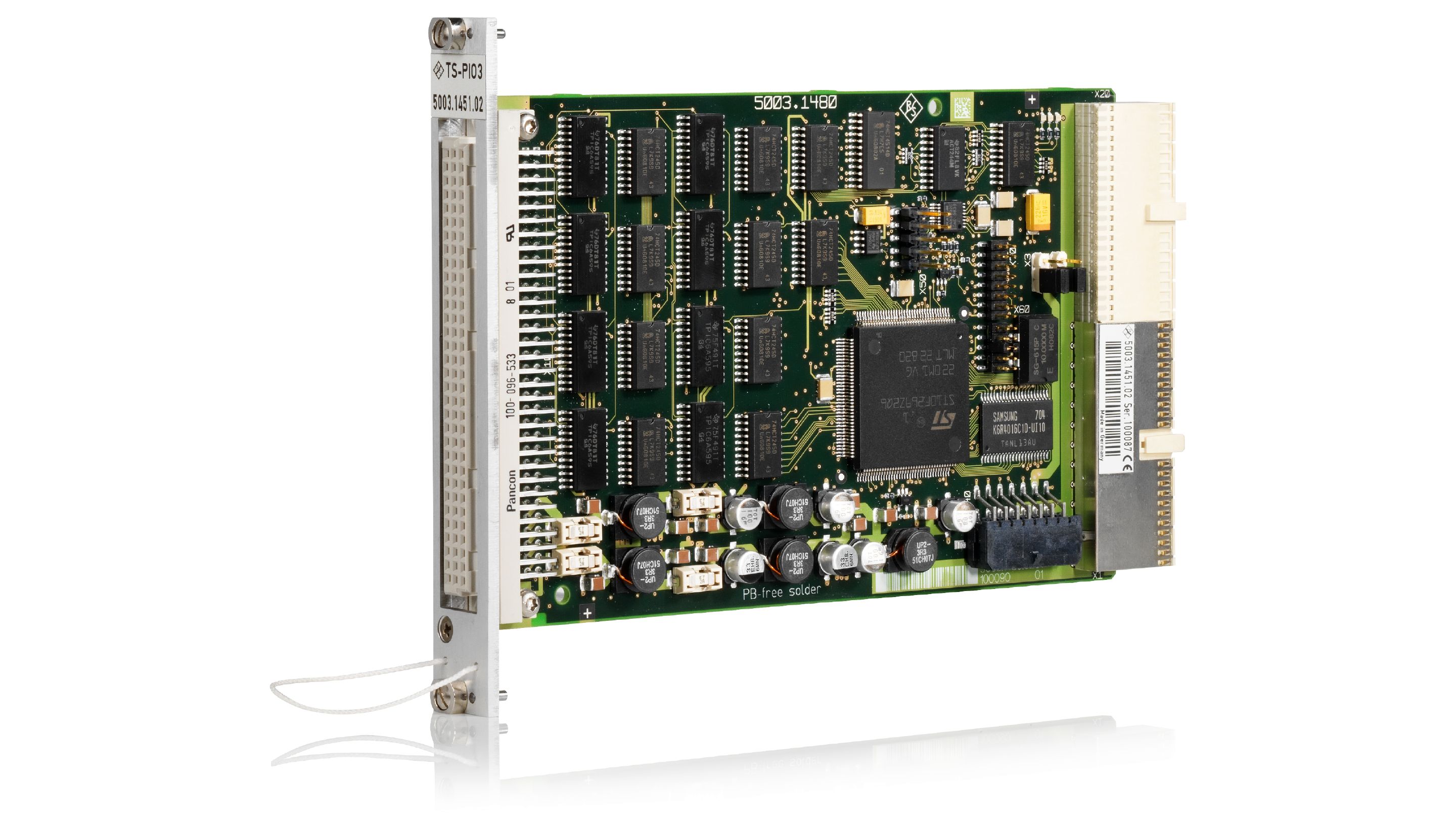 R&S®TS-PIO3B Digital I/O module and coil driver | Rohde & Schwarz