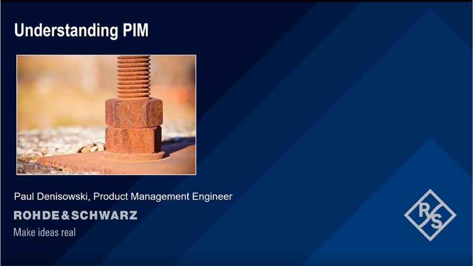 Understanding PIM | Rohde & Schwarz