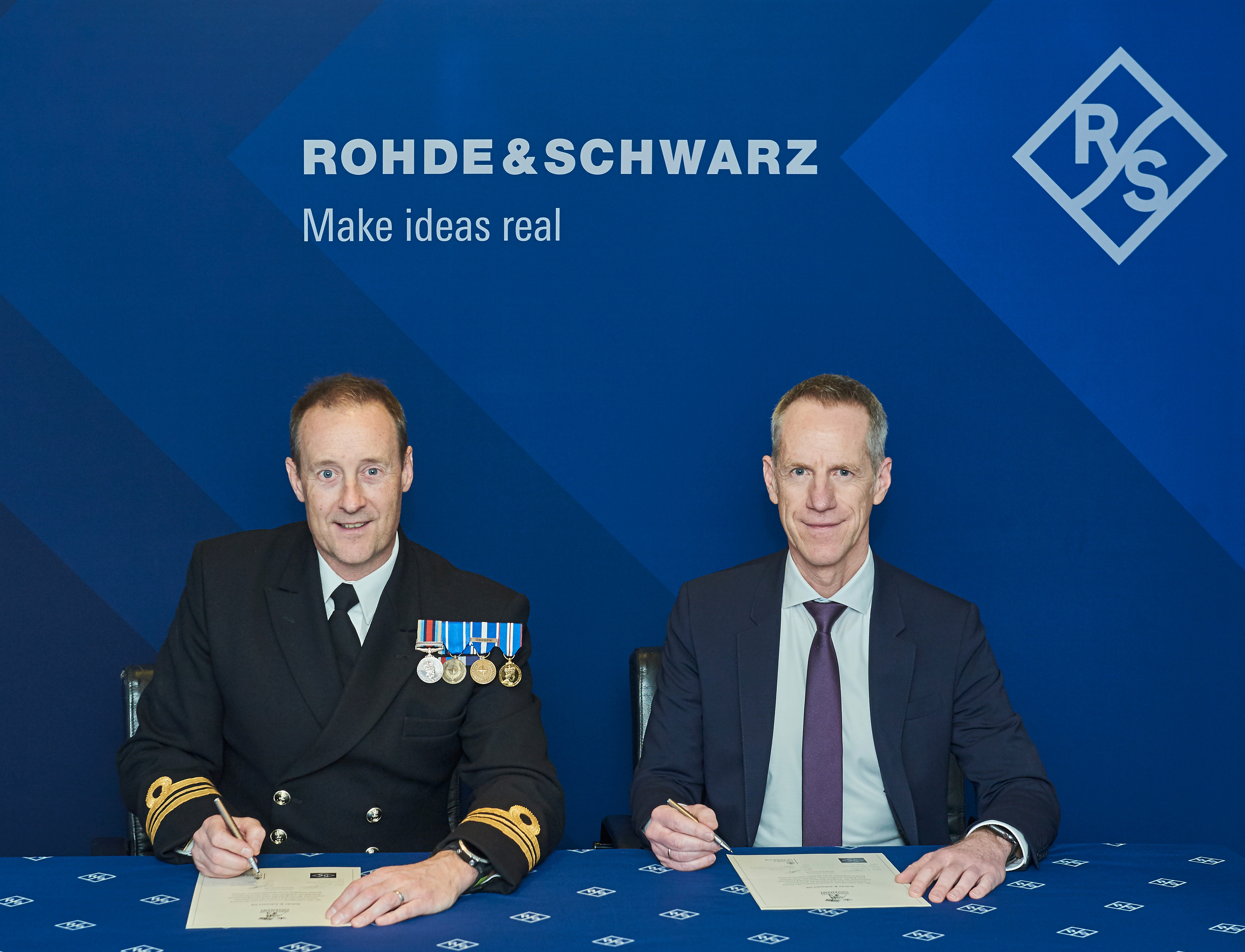 Rohde & Schwarz UK signs Armed Forces Covenant | Rohde & Schwarz
