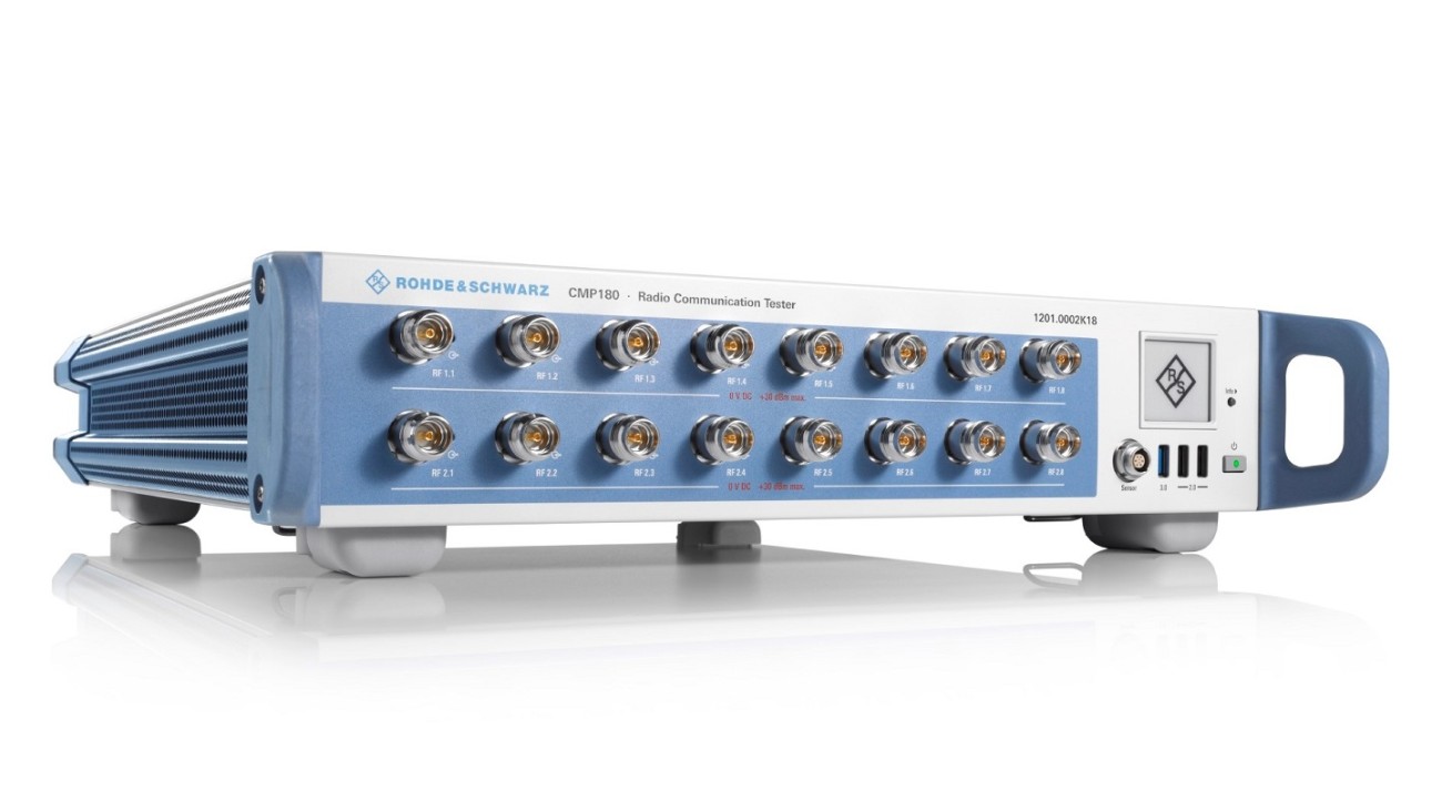 Rohde & Schwarz showcases the new R&S CMP180 next-generation wireless ...