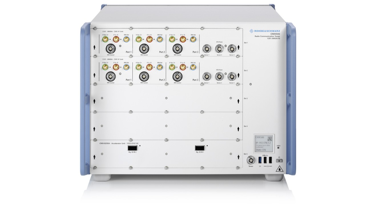 R&S®CMX500 | Rohde & Schwarz