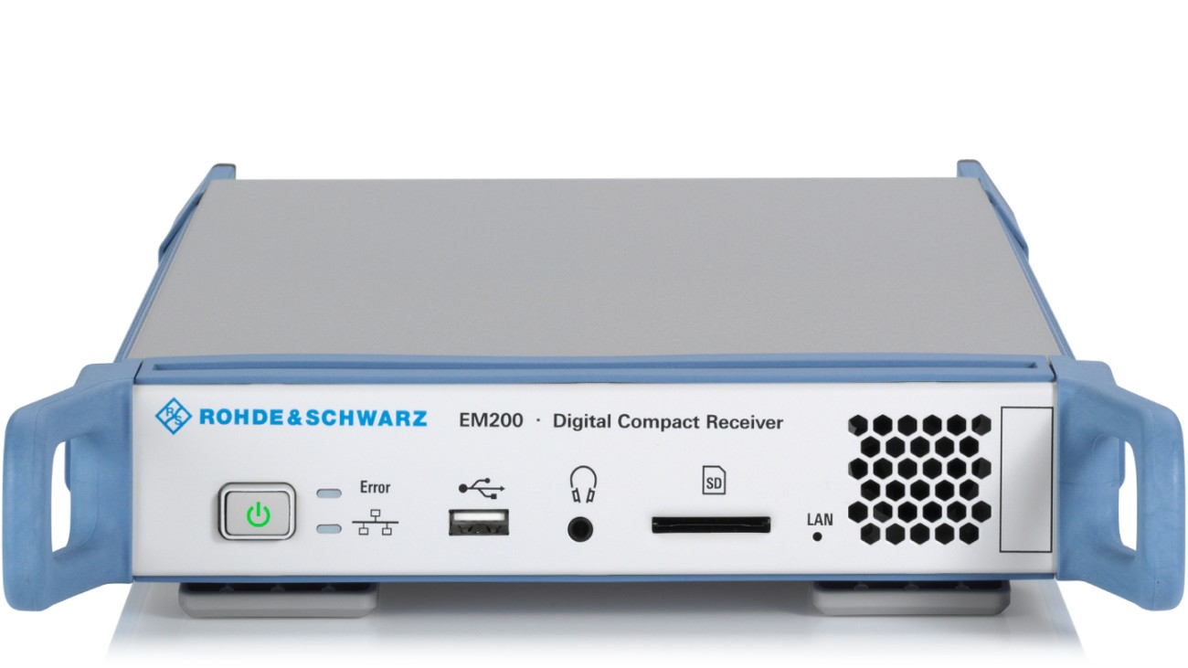 R&S®EM200 digital compact receiver | Rohde & Schwarz