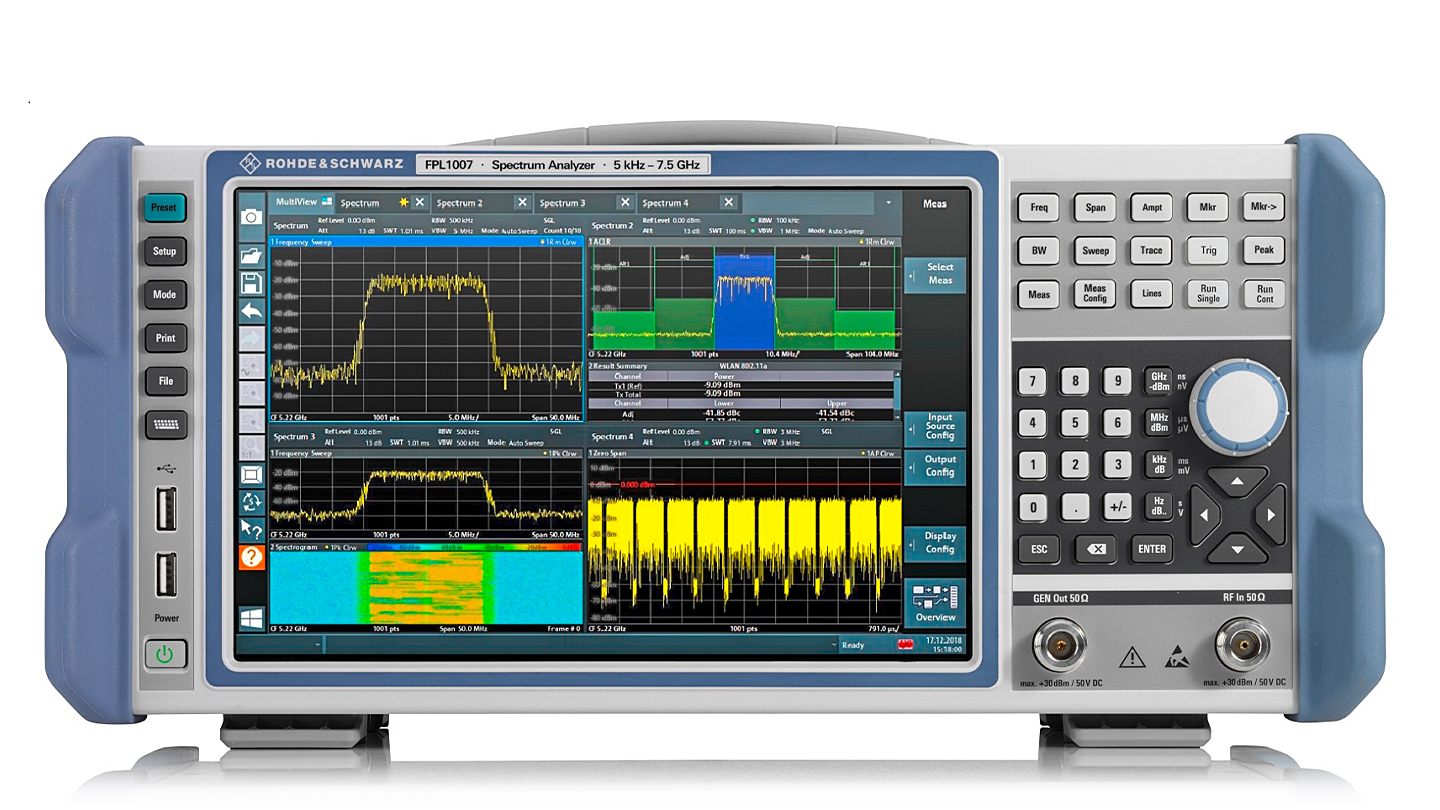 Noise Figure And Gain Measurement Using The R S FPL1000 Spectrum 