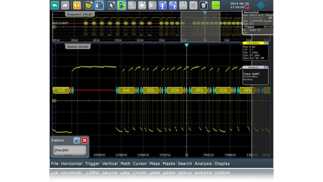 UART/RS232 oscilloscope software | Rohde & Schwarz