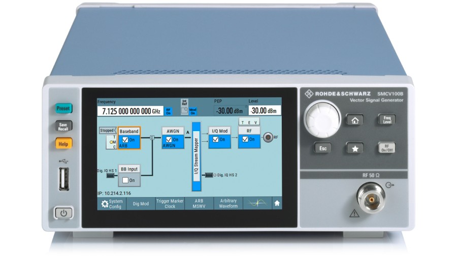 R&S®SMCV100B Vector Signal Generator | Rohde & Schwarz