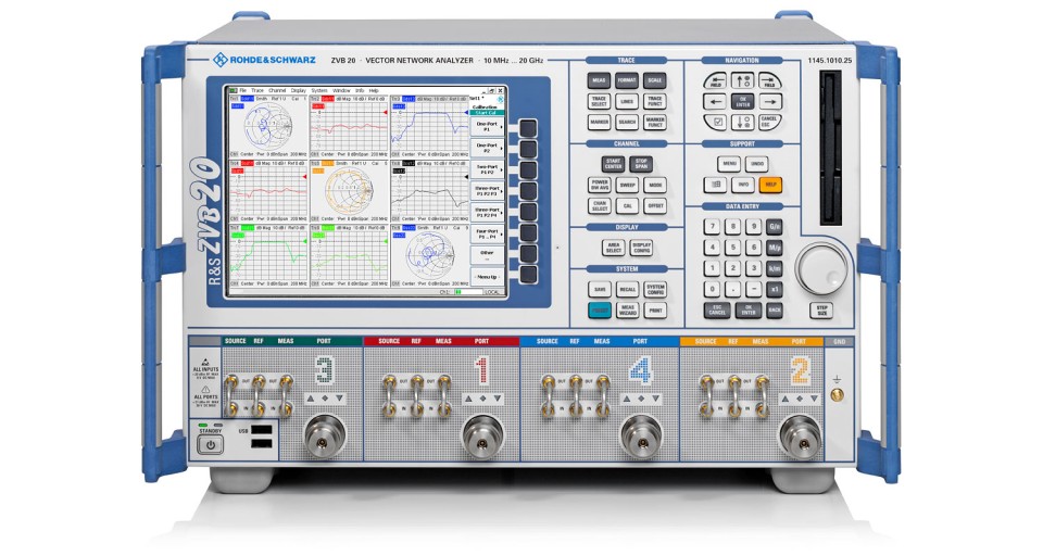 Calculate the mixed-mode S-parameter from an S4P file | Rohde & Schwarz