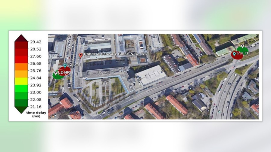 5G NR and LTE latency analysis in a public network | Rohde & Schwarz