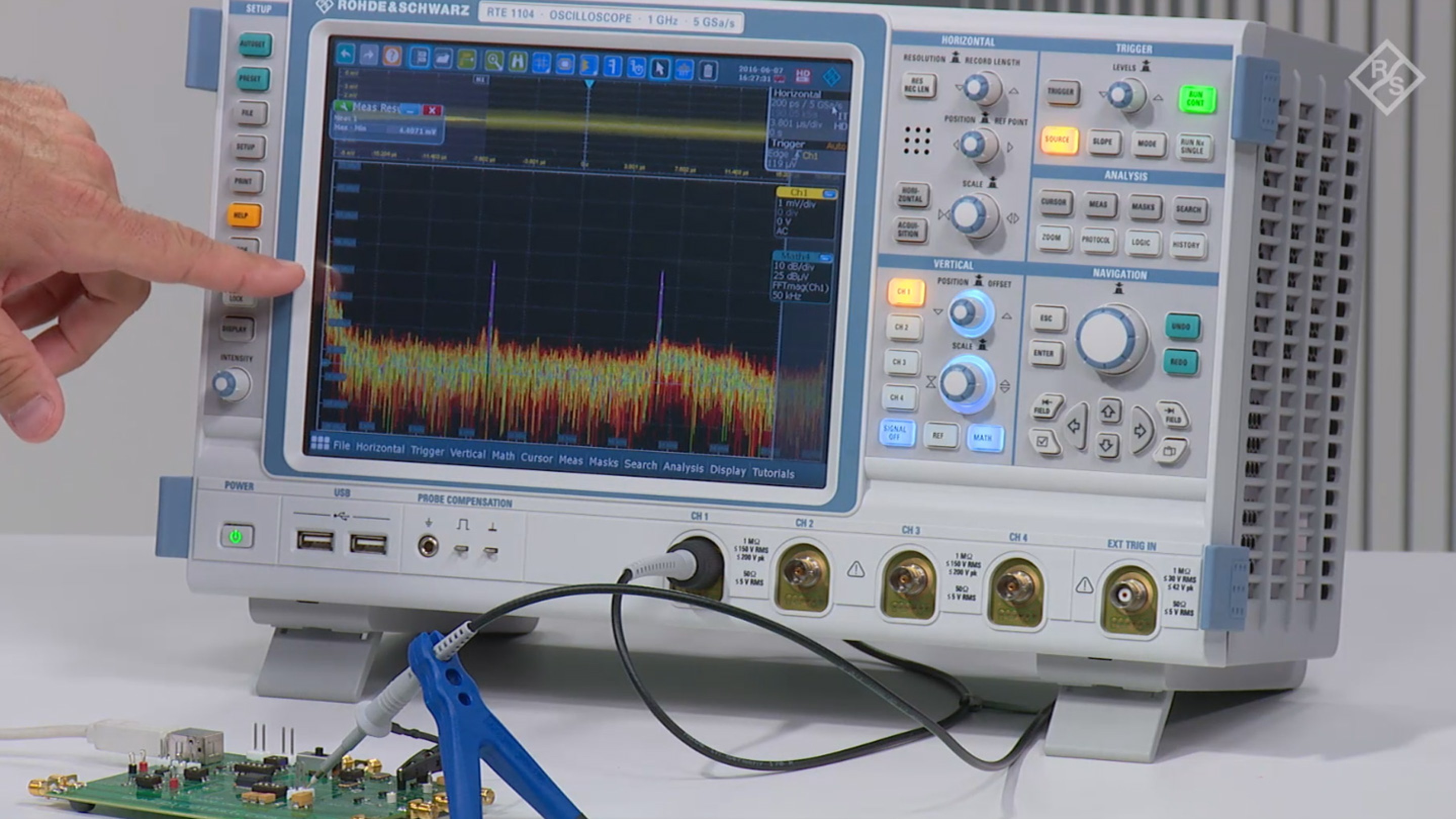Power integrity test | Rohde & Schwarz