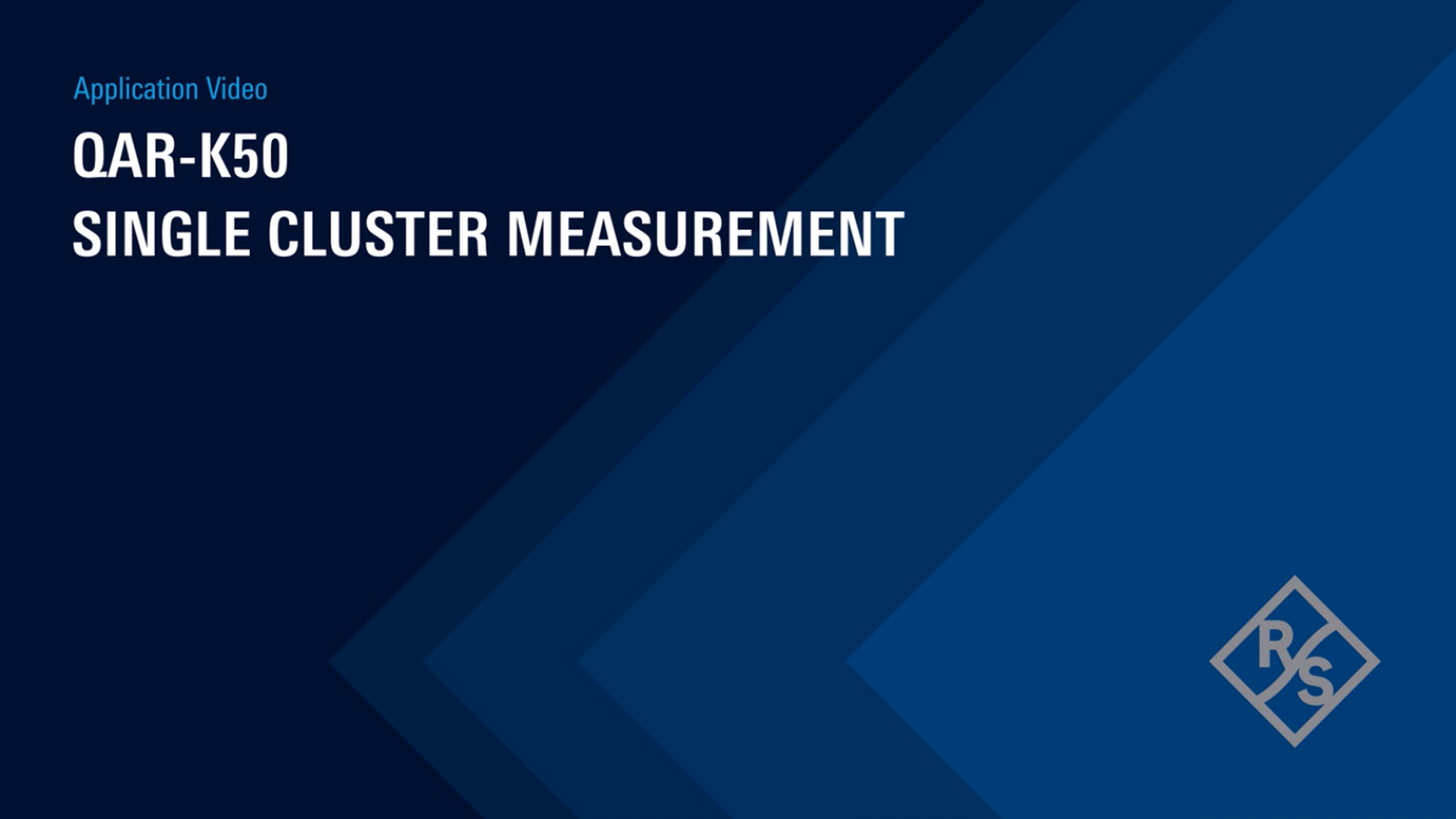Application video: The QAR-K50 at a glance | Rohde & Schwarz