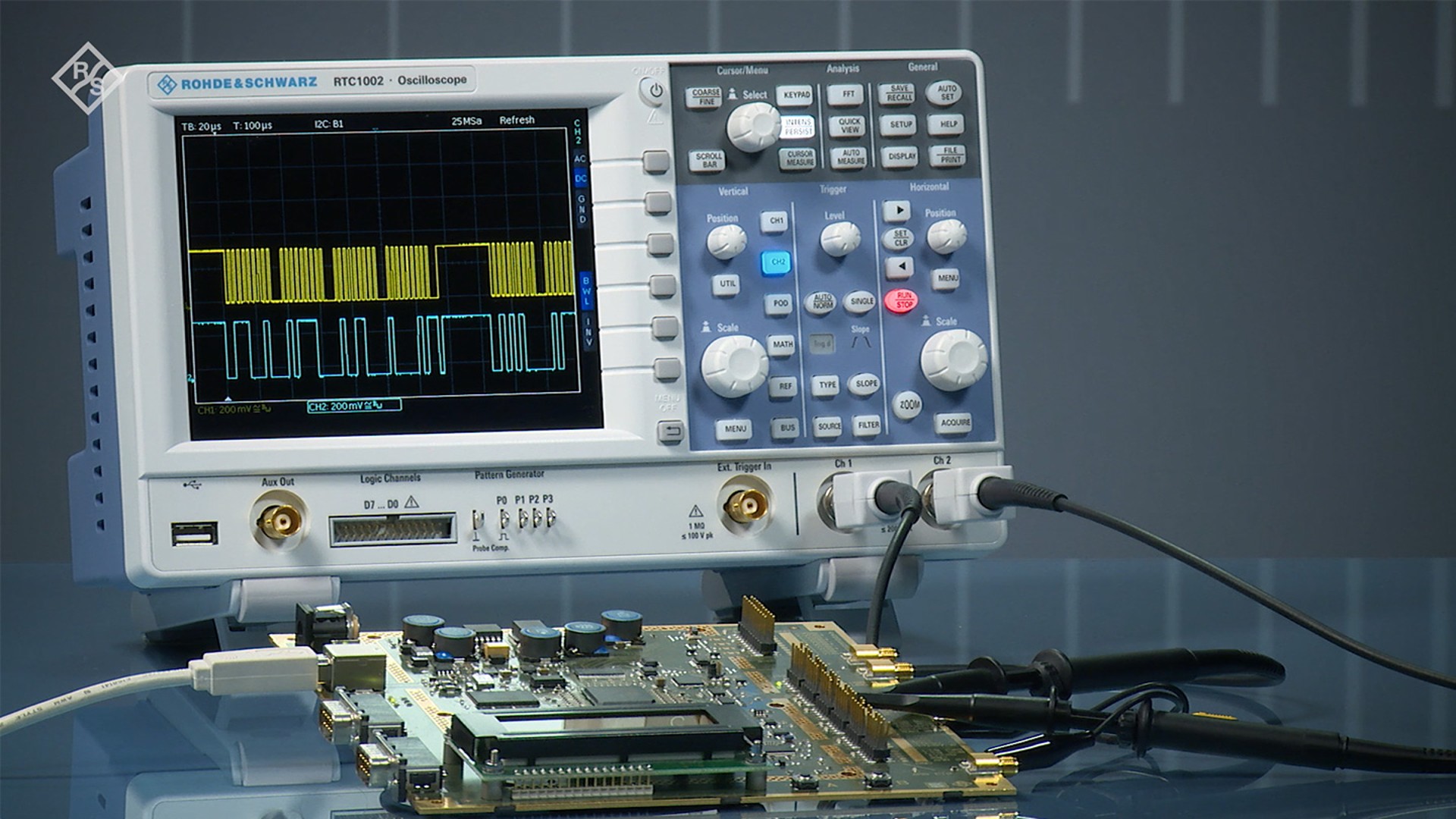 R&S®RTC1000 | Serial protocol triggering and decoding | Rohde & Schwarz