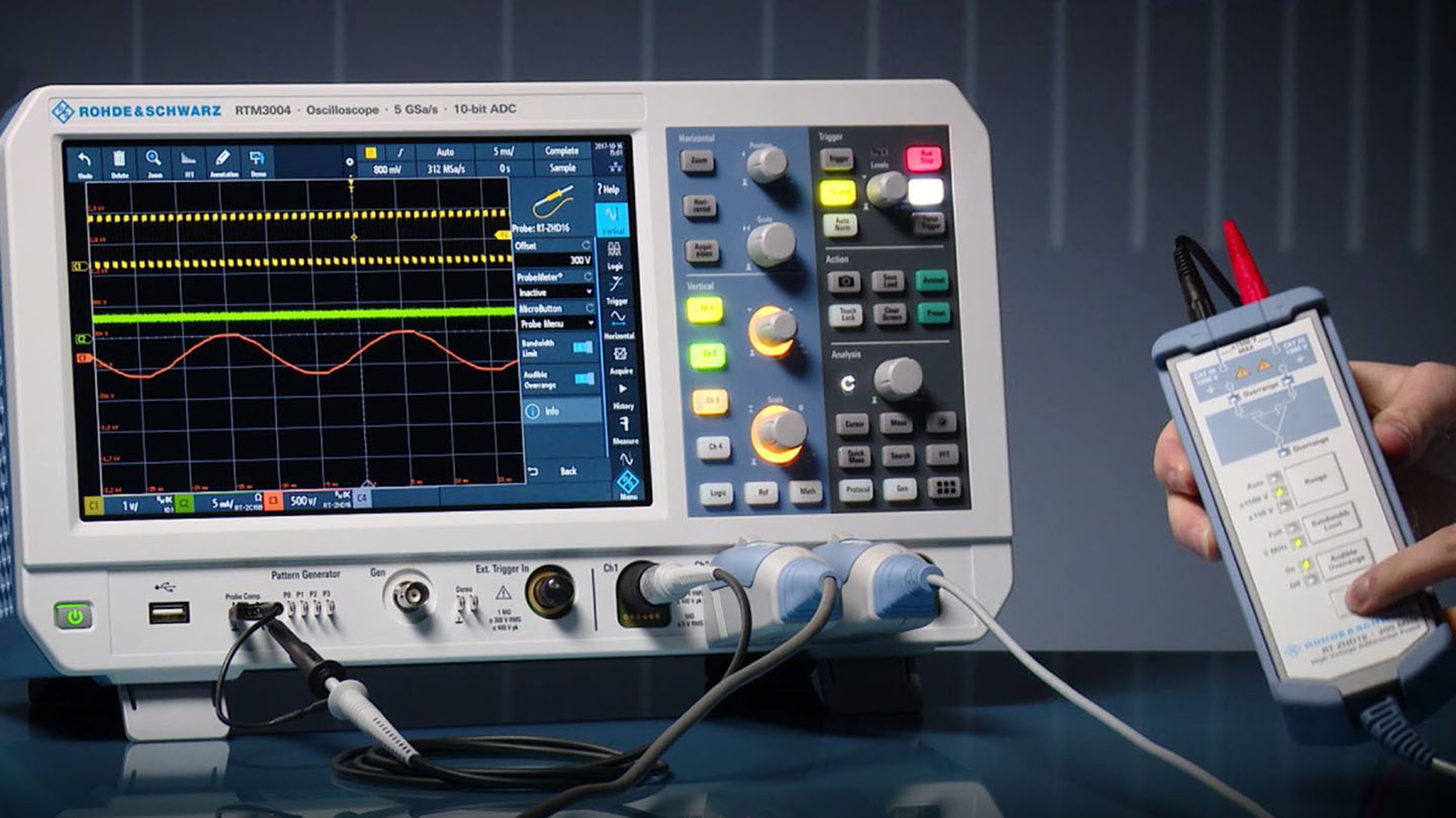 R&S®RTM3000 | RTA4000 | Probe Portfolio Support | Rohde & Schwarz