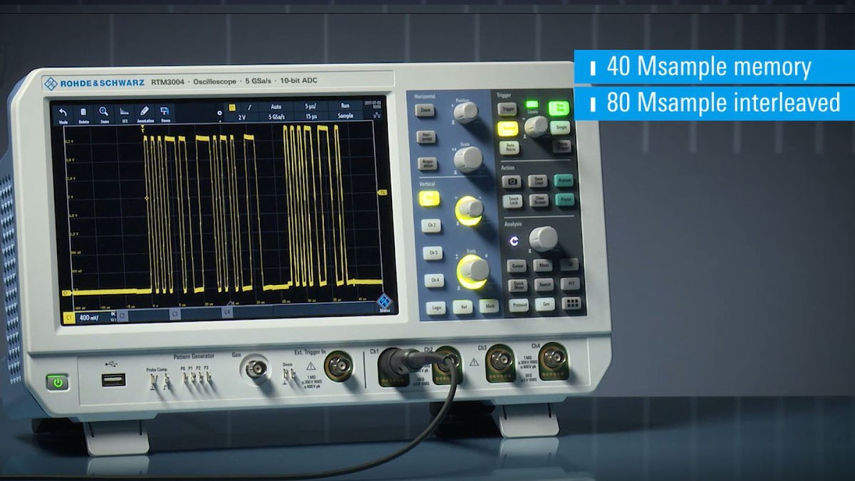 R&S®RTM3000 – 미디어 센터 | Rohde & Schwarz