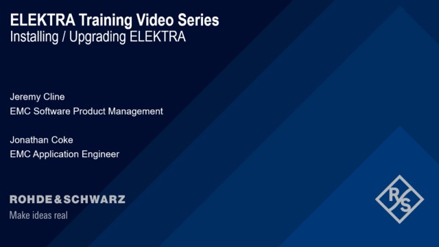 R&S®ELEKTRA Test Software | Rohde & Schwarz