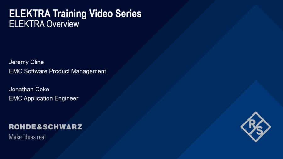 R&S®ELEKTRA Test Software | Rohde & Schwarz