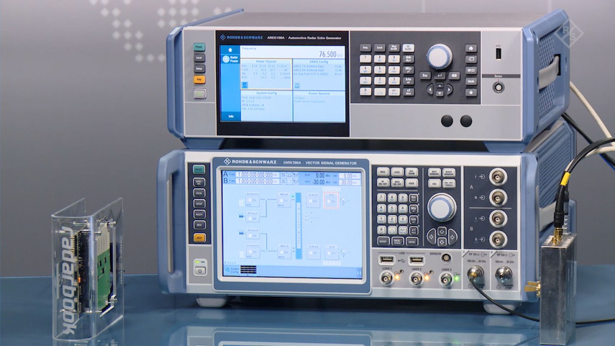 R&S®AREG100A automotive radar echo generator | Rohde & Schwarz