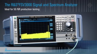 R&S®FSV3000 Signal and spectrum analyzer | Rohde & Schwarz