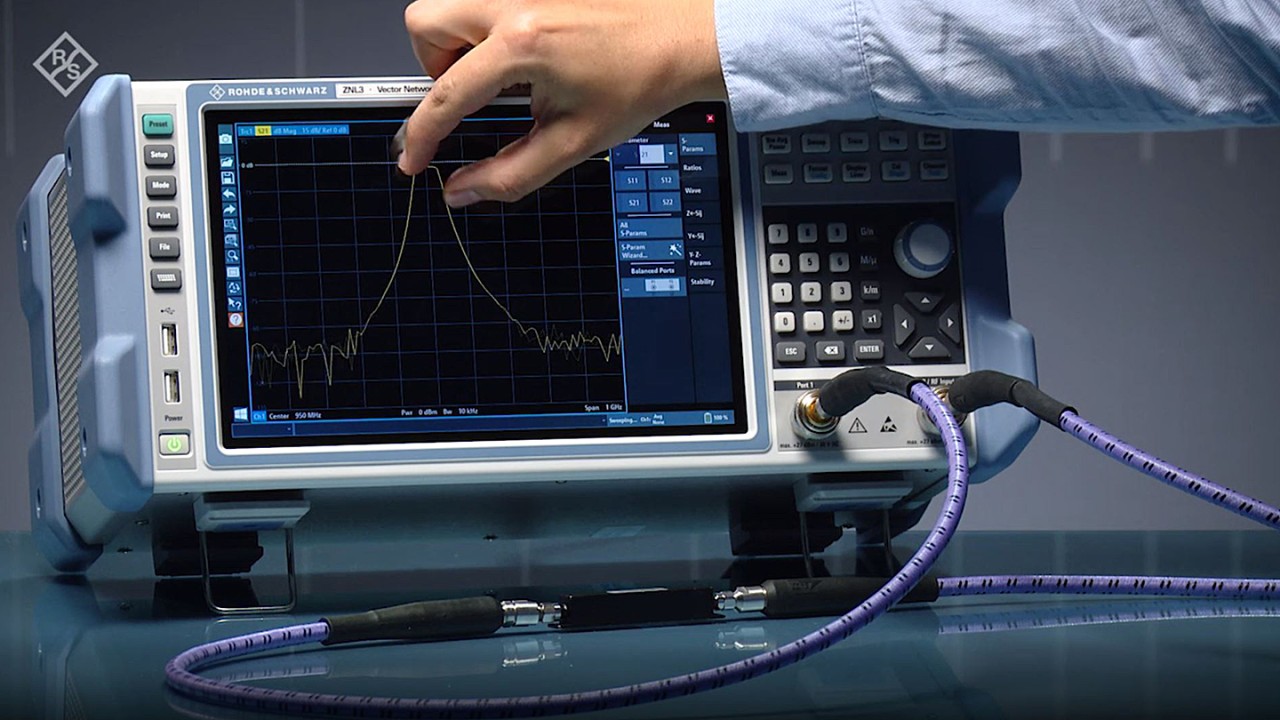 The R&S®ZNL vector network analyzer is easy to use | Rohde & Schwarz
