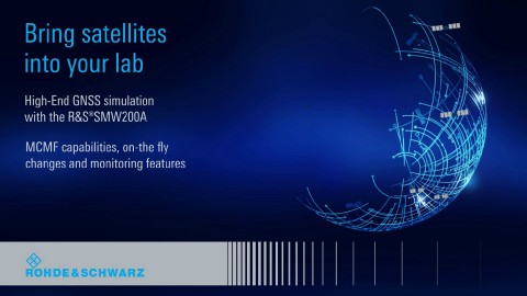 Positioning & navigation and GNSS testing | Rohde & Schwarz
