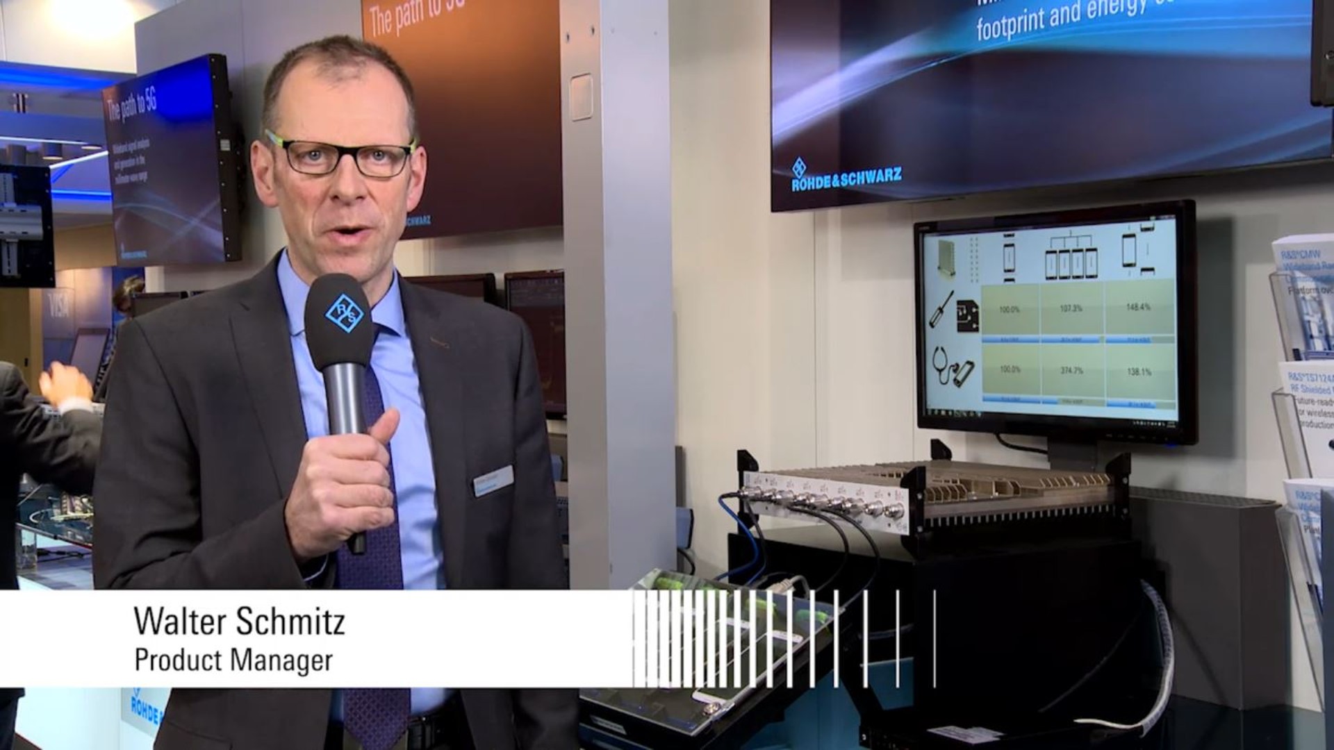 Mediciones de producción de múltiples dispositivos bajo prueba de gran volumen presentadas en el ...